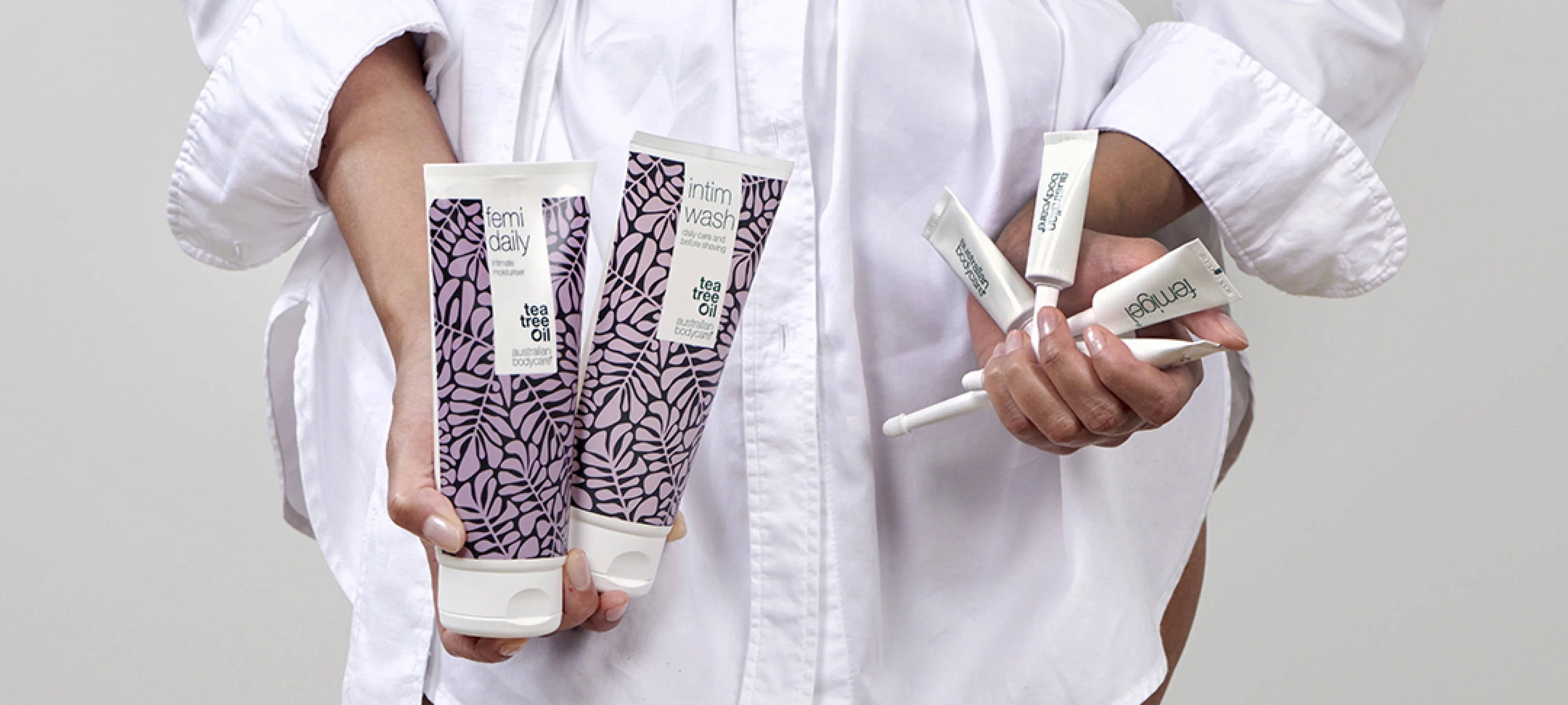 Intimate products with Tea Tree oil for Intimate discomfort