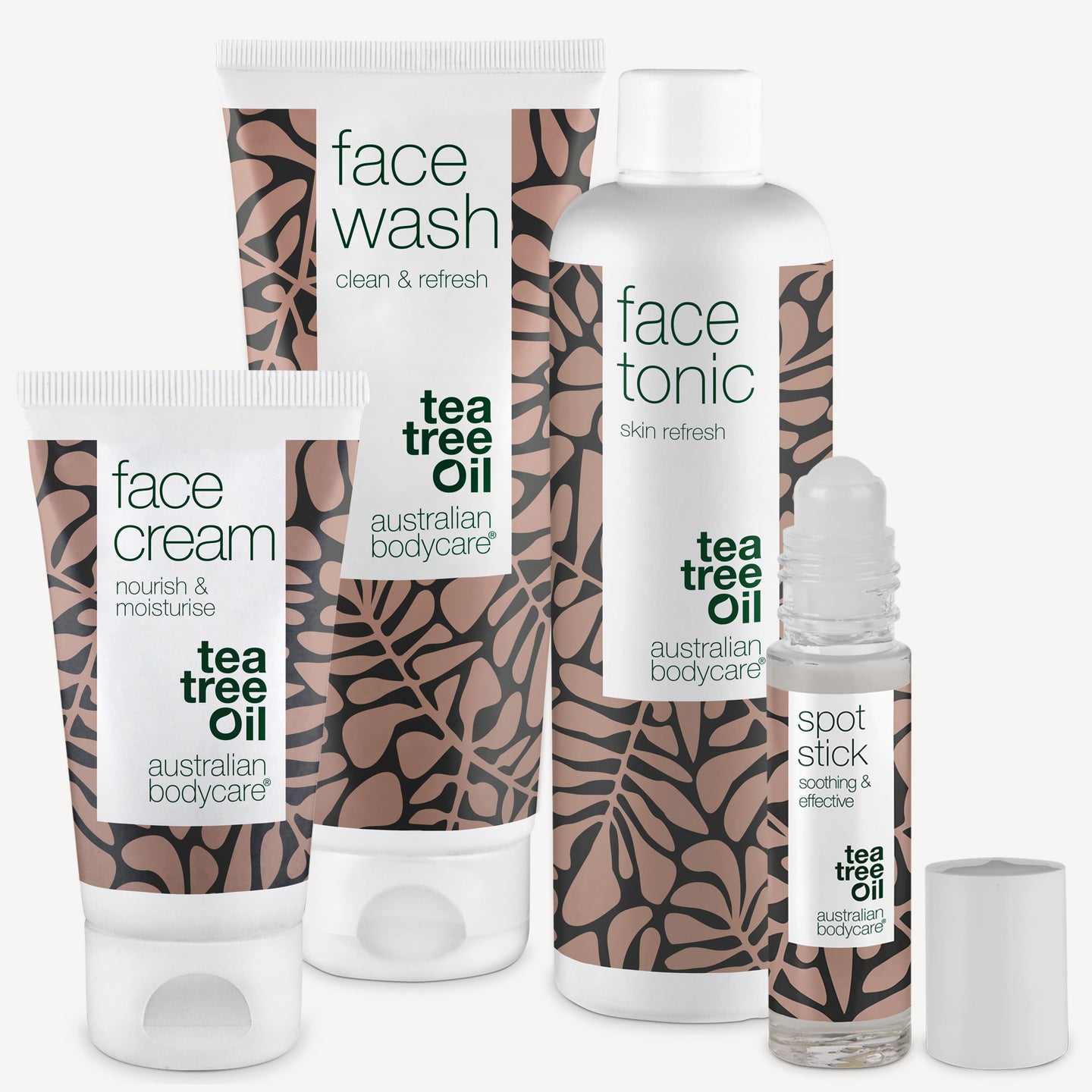 Face care kit for skin blemishes - 4 products for spots on face, daily ...