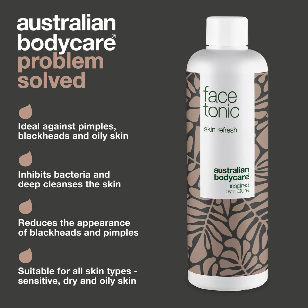 Facial toner for daily deep cleansing of pimples and blackheads