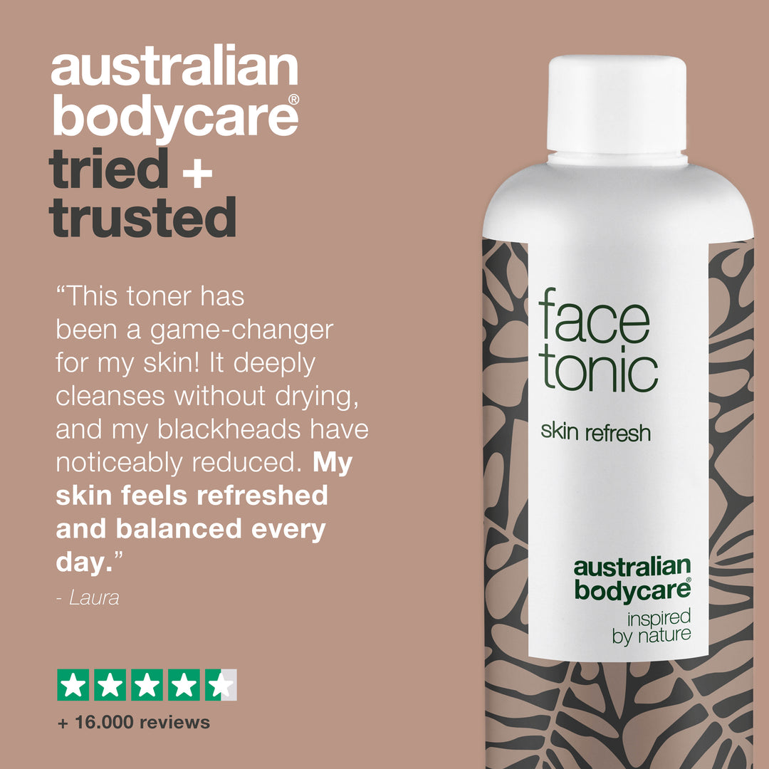 Facial toner for daily deep cleansing of pimples and blackheads