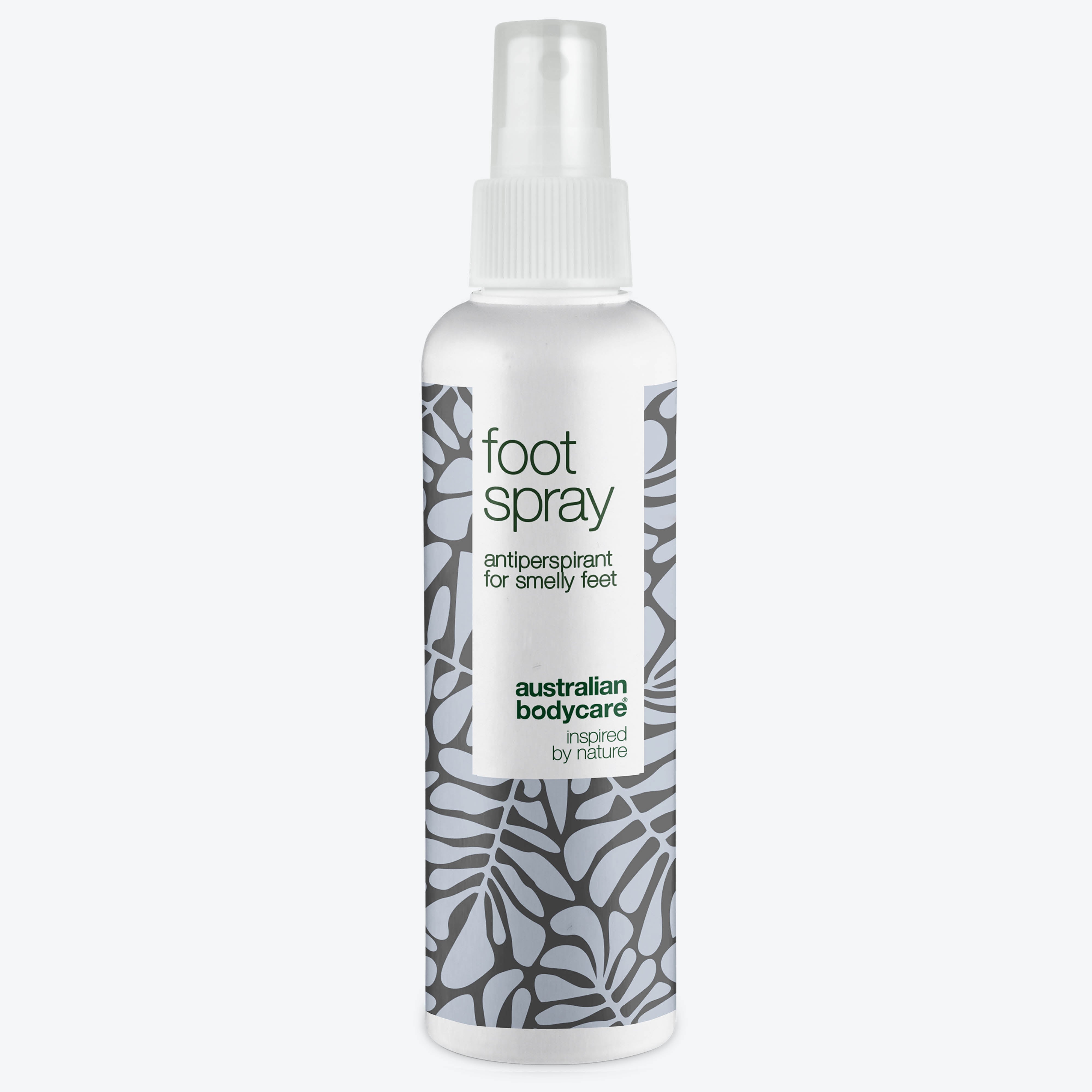 Antiperspirant foot spray against sweaty, smelly feet and toes