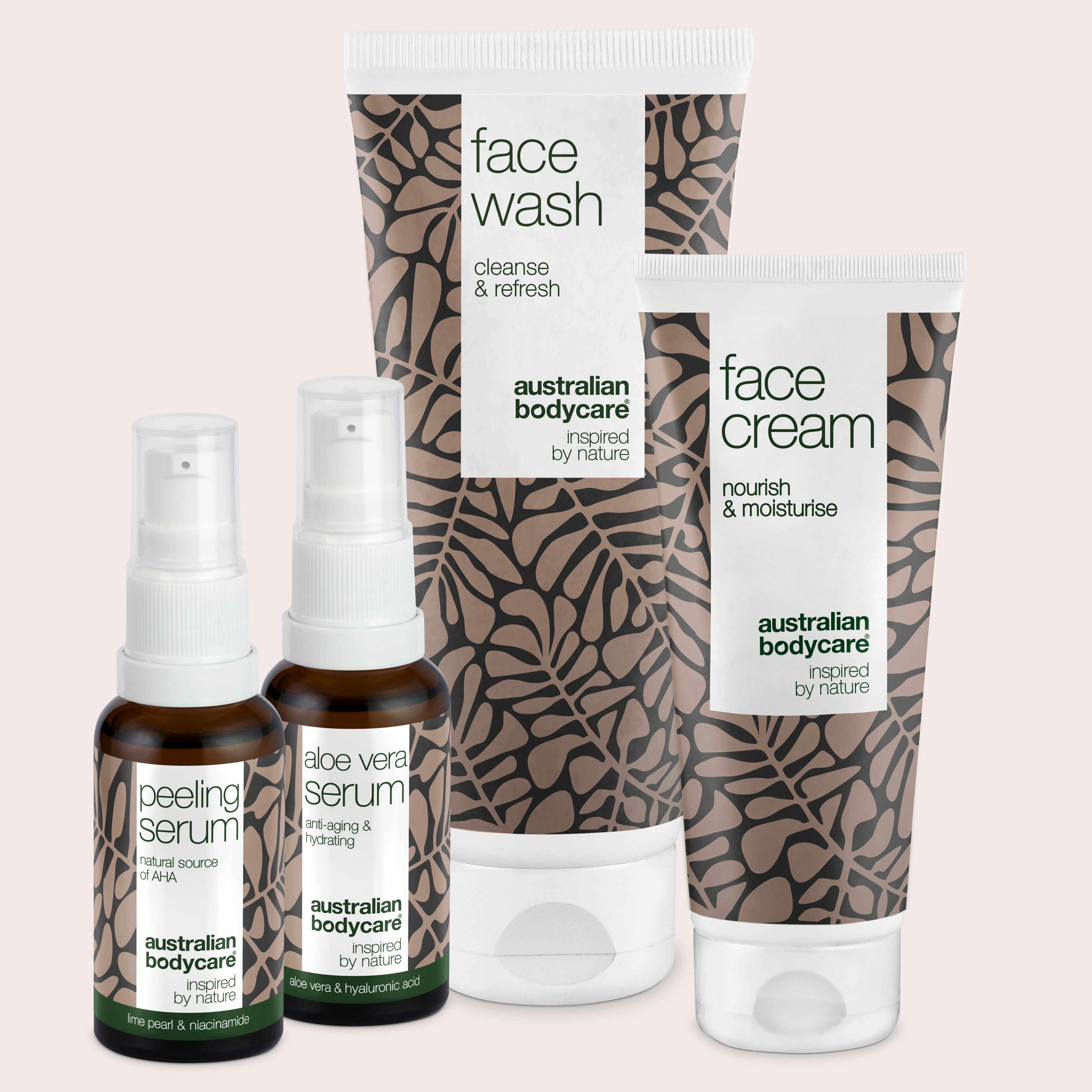 Complete Anti Age package against wrinkles and dry skin on the face