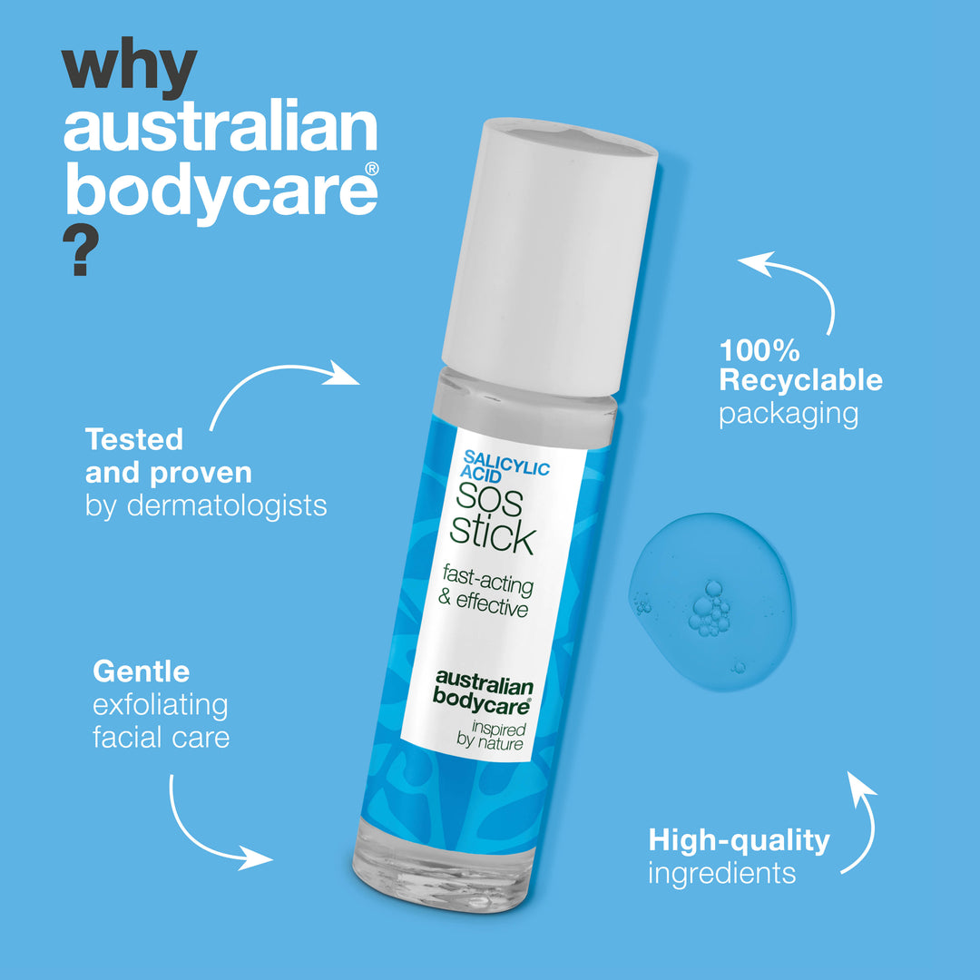 Salicylic Acid SOS Stick for blemishes, clogged pores and oily skin